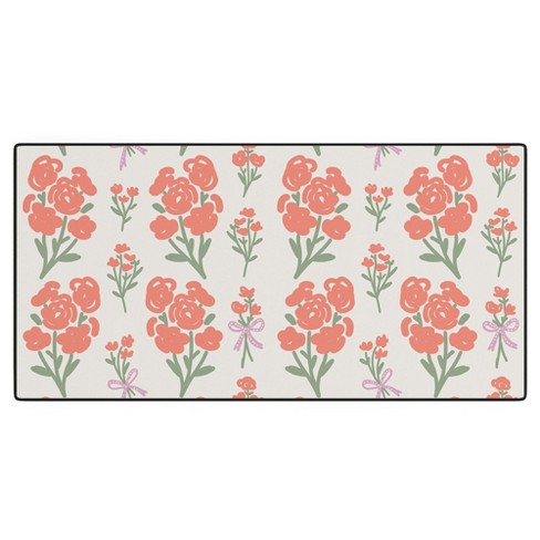 Anis Illustration Preppy Grandmillennial Cute Red Desk Mat : Target