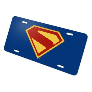 Superman (2025) Logo Novelty Metal Vanity Tag License Plate : Target