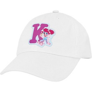 Sesame Street Abby Kids Toddler Cap with Initial (K) White, Toddler ...