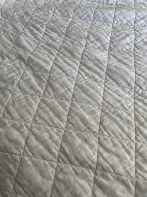 Diamond Stitch Cotton Linen Quilt - Threshold™ : Target