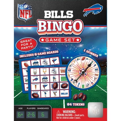 Masterpieces Officially Licensed Nfl Buffalo Bills Bingo Game. : Target