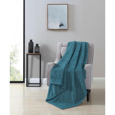 Dark Teal Sofa Throws | Baci Living Room