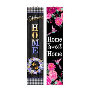 Briarwood Lane Spring Double Sided Reversible Pine Porch Leaner 47x9.5 ...