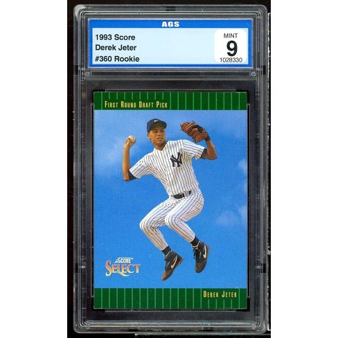 Derek Jeter Rookie Card 1993 Score Select #360 Ags 9 Mint : Target