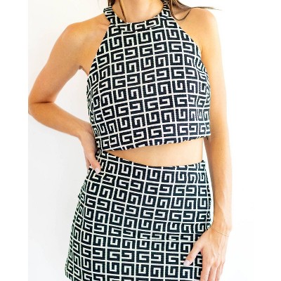 Women's Alani Top - Lavender Brown S : Target