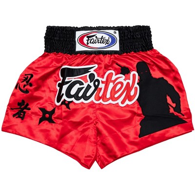 Fairtex Bs0638 Assassin Red Muay Thai Boxing Short : Target