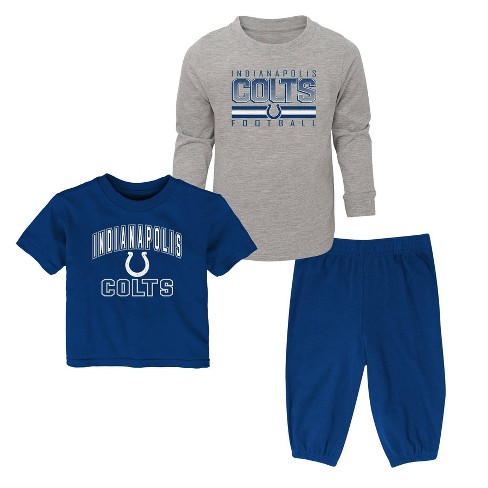 Nfl Indianapolis Colts Toddler Boys' 3pk Coordinate Set - 2t : Target