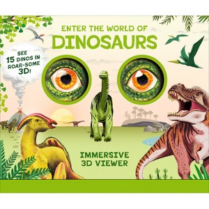 Enter the World of Dinosaurs: Immersive 3D Viewer Book - (Immersive 3D ...