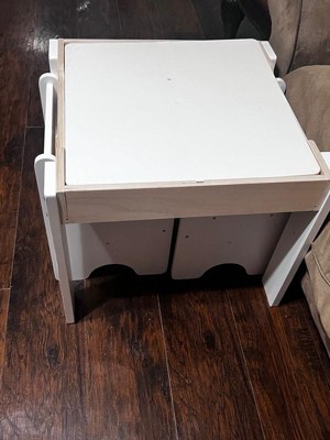 Teamson Kids Multi-activity Table With Reversible Tabletop & Chairs Set ...