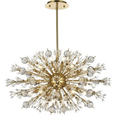 Elegant Lighting Vera 24 - Light Pendant In Gold : Target