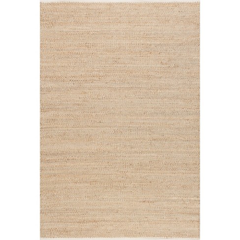 Nuloom Eladia Solid Jute Area Rug : Target