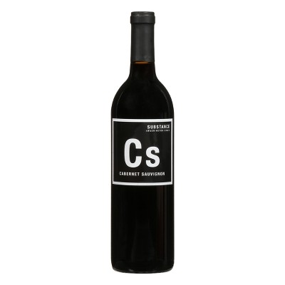 Substance Cabernet Sauvignon Red Wine - 750ml Bottle : Target