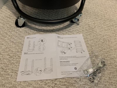 3 Tier Round Metal Utility Cart - Brightroom™ : Target