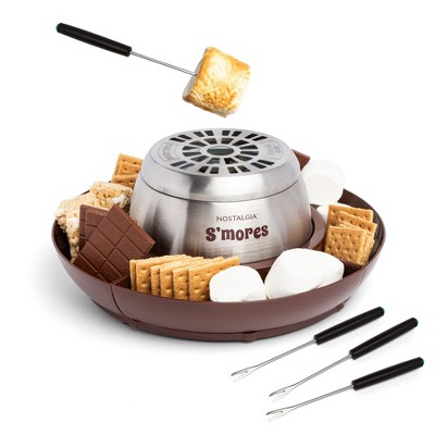 Koji S'mores Maker Set: Stainless Steel Tabletop Smores Kit, Hand Wash ...