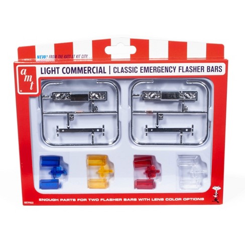 Skill 2 Model Kit Light Commercial Classic Emergency Flasher Bars Set ...