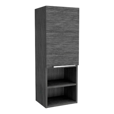 Depot E-shop Medicine 32h" Single Door Cabinet, Two External Shelves ...