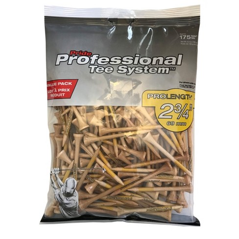 Pride Pts 2 3/4" Pro Length Tees - 175 Pack : Target