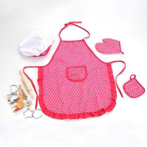 Juztoys Kids Cooking & Baking Toy Set With Chef Outfit – Chef Hat ...