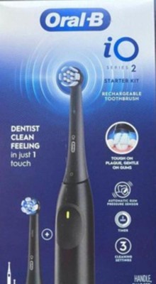 Oral-b Io Series 2 Electric Toothbrush Starter Kit - Night Black : Target