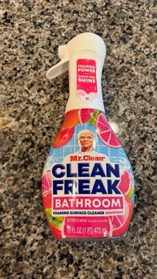 Mr. Clean Clean Freak Grapefruit Bathroom Foaming Surface Cleaner - 16 ...