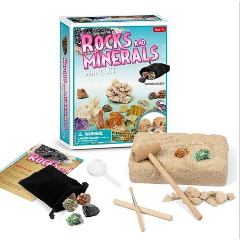Juztoys Educational Toy Gemstone Dig Kit – Crystal Rock And Gem Digging ...