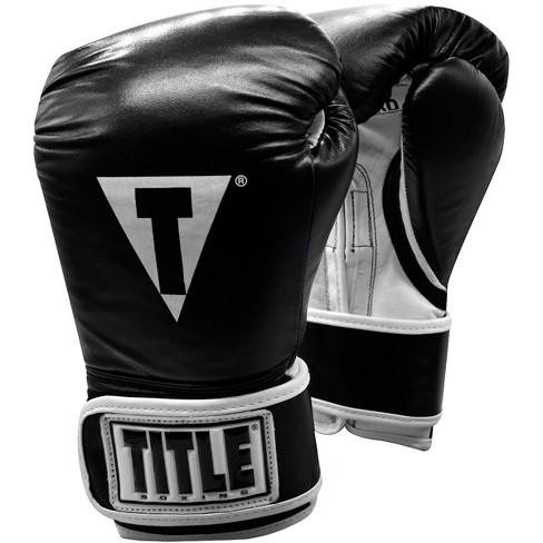 Title Boxing Pro Style Leather Hook And Loop Training Gloves : Target