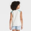 Girls' Encanto Raglan Tank Top - Off White Xs : Target