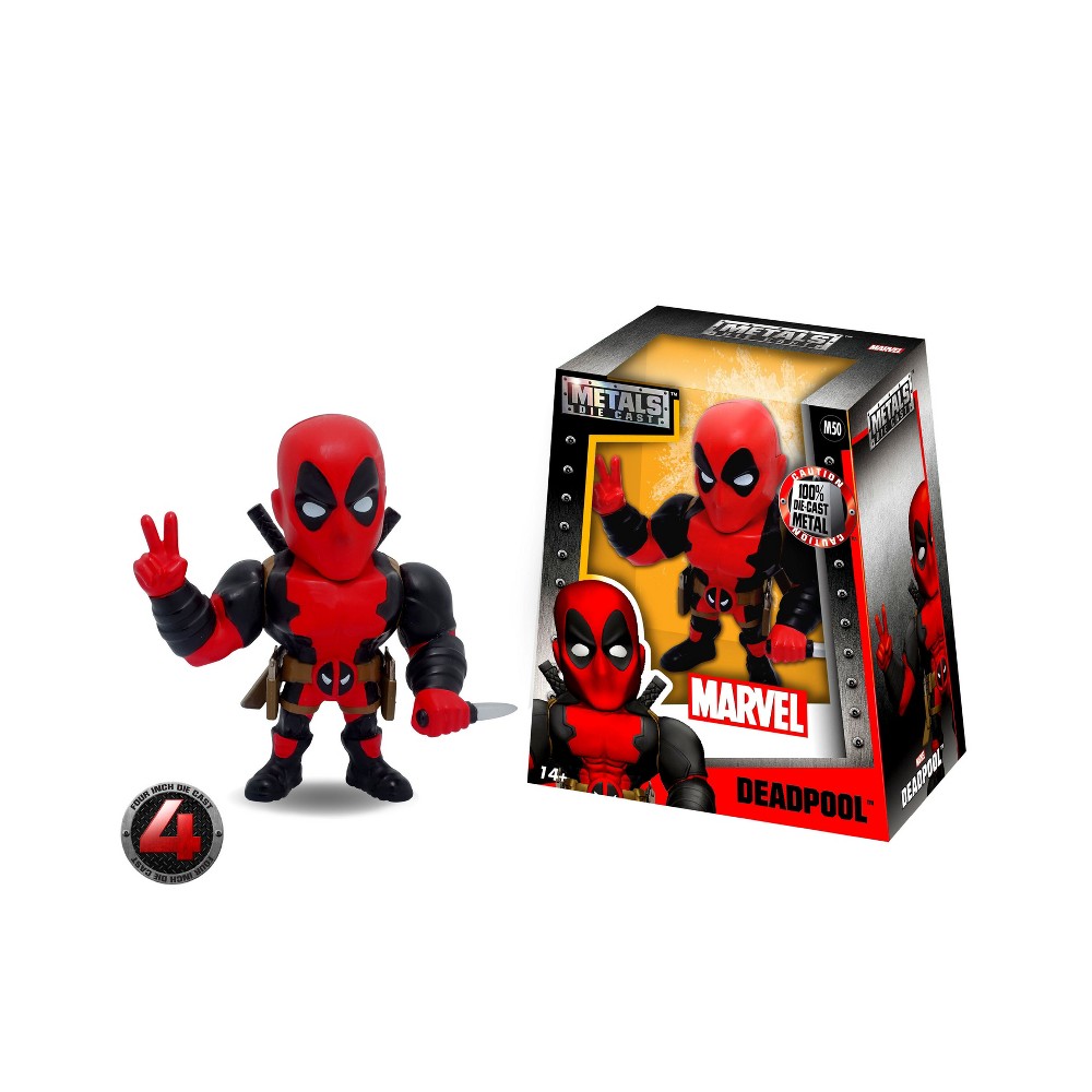 UPC 801310977217 - METALS Marvel 4" Figure - Deadpool | upcitemdb.com