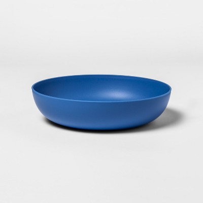 33oz Plastic Dinner Bowl Blue - Room Essentials™ – BrickSeek