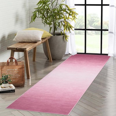 Modern Ombre Area Rug Indoor Gradient Floor Cover Foldable Thin ...