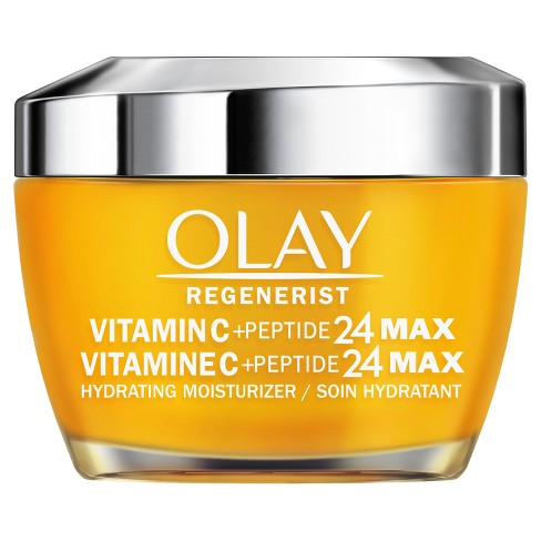 Olay Regenerist Vitamin C + Peptide 24 Max Face Moisturizer - 1.7oz ...