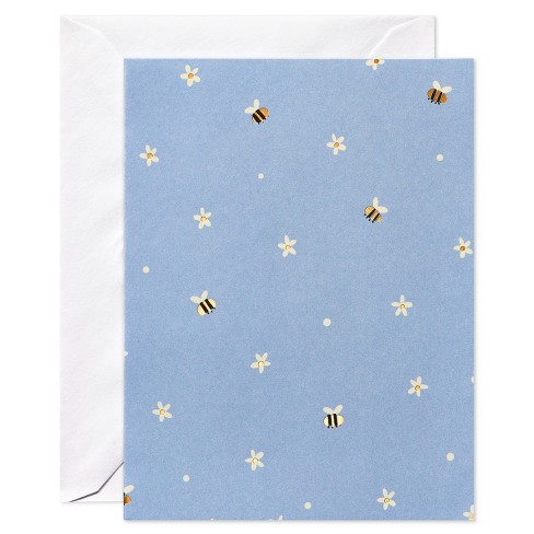 10ct Spring Bees And Flowers Stationery For Anyone : Target