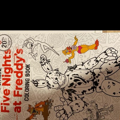 Official Five Nights At Freddy's Coloring Book - By Scott Cawthon ...