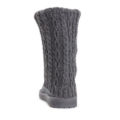 Essentials By Muk Luks Women's Cheryl Boots - Grey, 8 : Target
