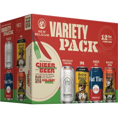 New Belgium Brewing Variety Pack - 12pk/12 Fl Oz Cans : Target