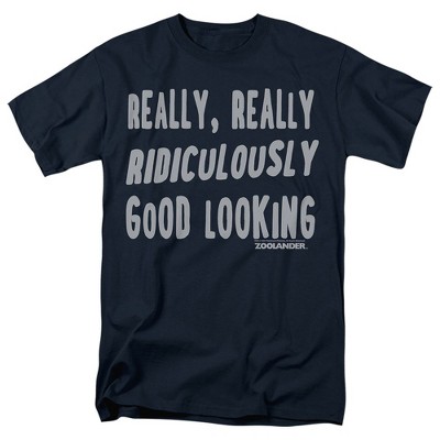 Zoolander The Derek Zoolander Adult T Shirt, Navy, 4x-large : Target