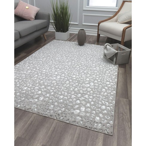 Cosmoliving By Cosmopolitan Natura Hz50b Gray Leopard Animal ...