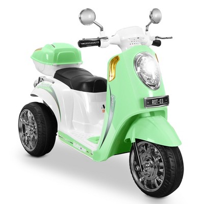 Kidzone Ride On Scooter 6v Electric 3 Wheel W/ Music : Target