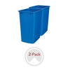 Rev-a-shelf Polymer Replacement 35 Quart Trash Bin Recycle Waste ...