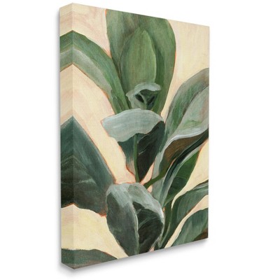 Stupell Industries Plant In Pot Study Curved Green Branches Gallery ...