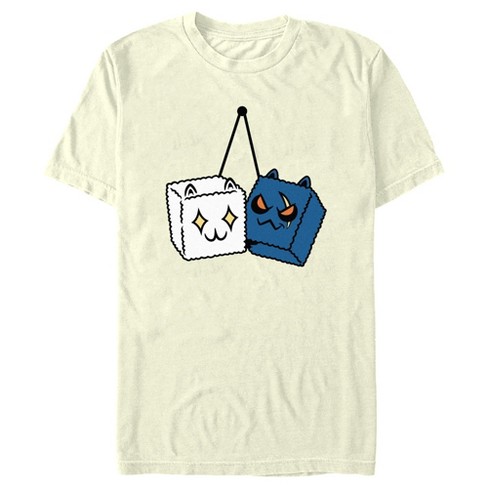 Men's Fortnite Ghost And Shadow Meowscles Dice T-shirt - Beige - Small ...