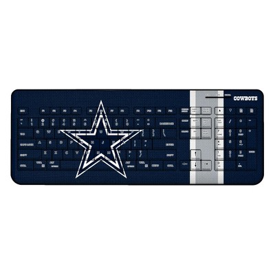 Keyscaper Dallas Cowboys Stripe Wireless Usb Keyboard : Target