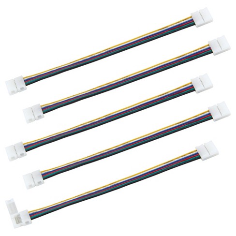 Armacost Lighting 6 Pin Rgb+ww Led Strip Light 6 In Tape To Tape ...