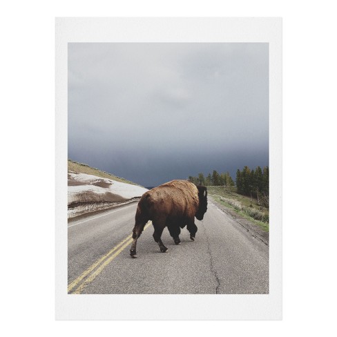 Kevin Russ Street Walker 18" X 24" Art Print - Society6 : Target