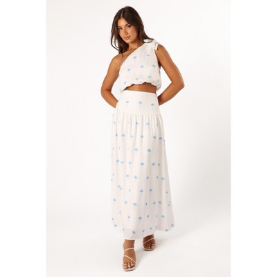 Greer Two Piece Set - White Blue Xl : Target