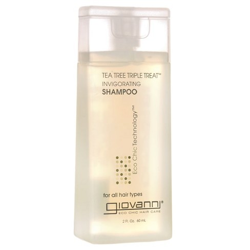 Giovanni Tea Tree Triple Treat Invigorating Shampoo 2 Fl Oz Liq : Target