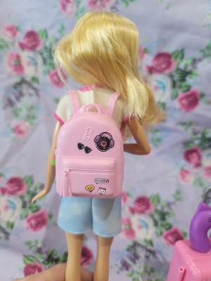 Barbie Doll And Accessories Travel Set With Puppy : Target