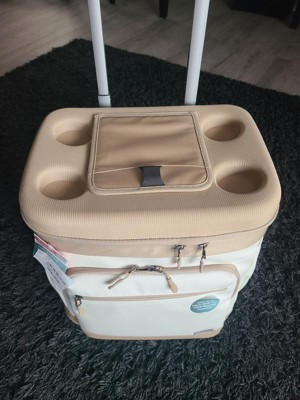 Soft Sided 26qt Roller Cooler Tan - Embark™ : Target