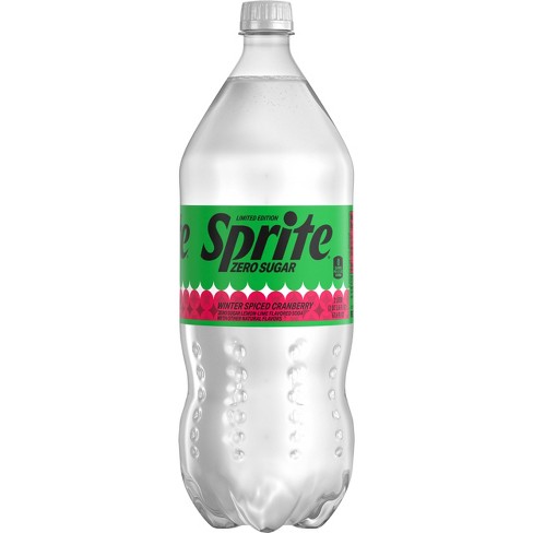 Sprite Zero Winter Spiced Cranberry - 2l Bottle : Target