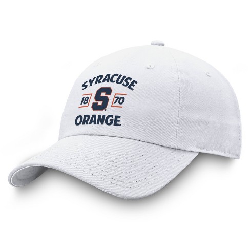 NCAA Syracuse Orange Unstructured Cotton Pep Hat: Adjustable ...